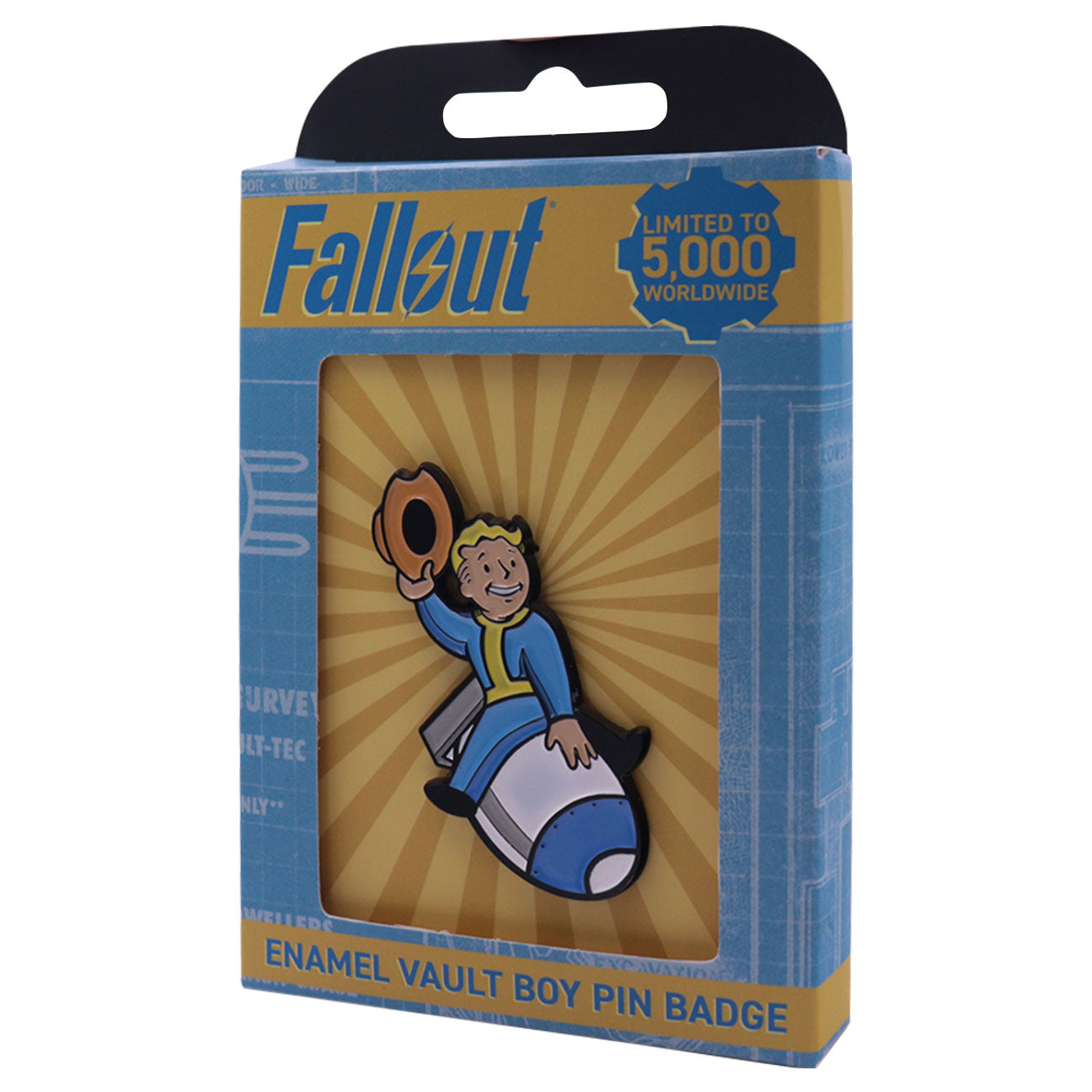 Fallout Limited Edition Vault Boy Pin Badge – Fanattik