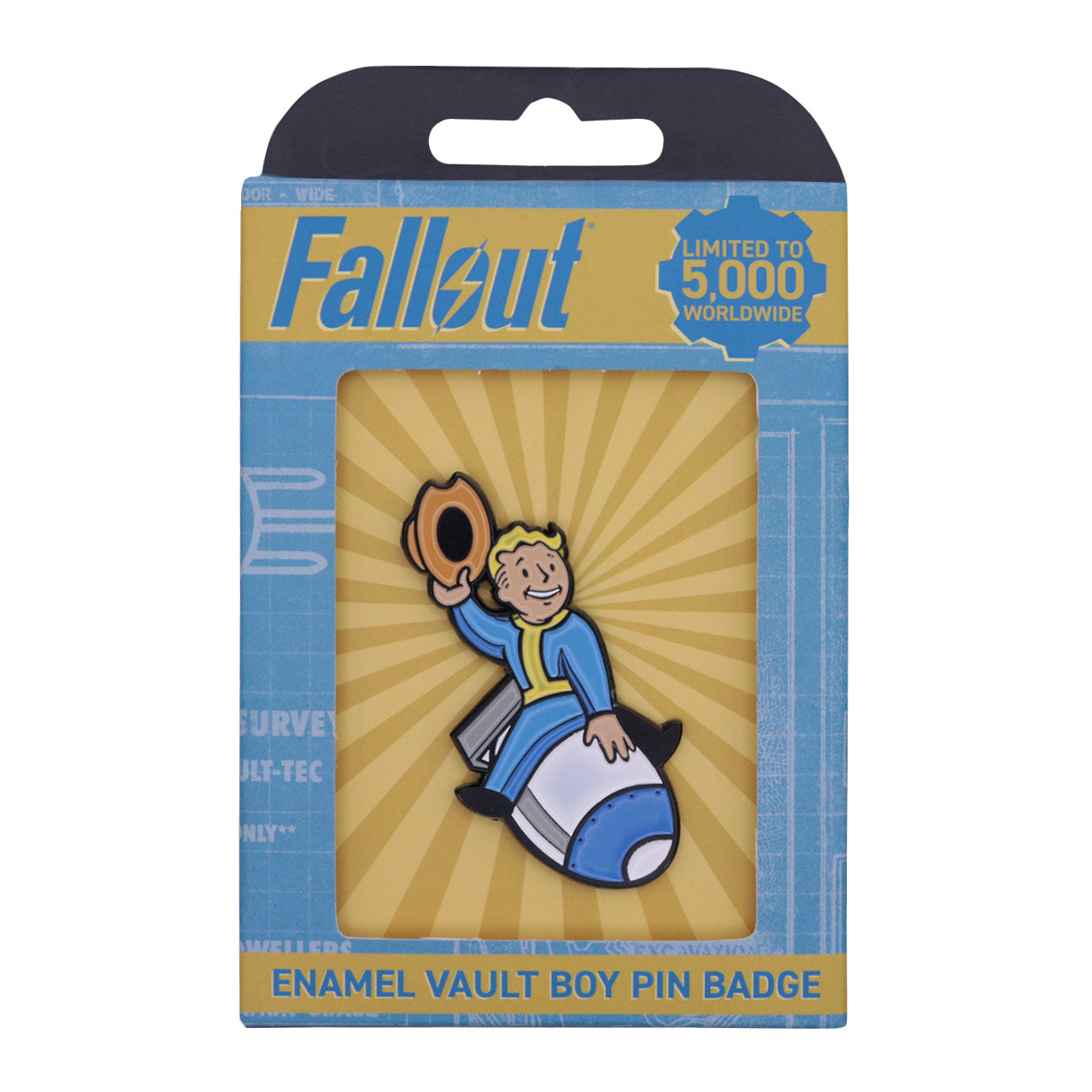 Fallout Limited Edition Vault Boy Pin Badge – Fanattik