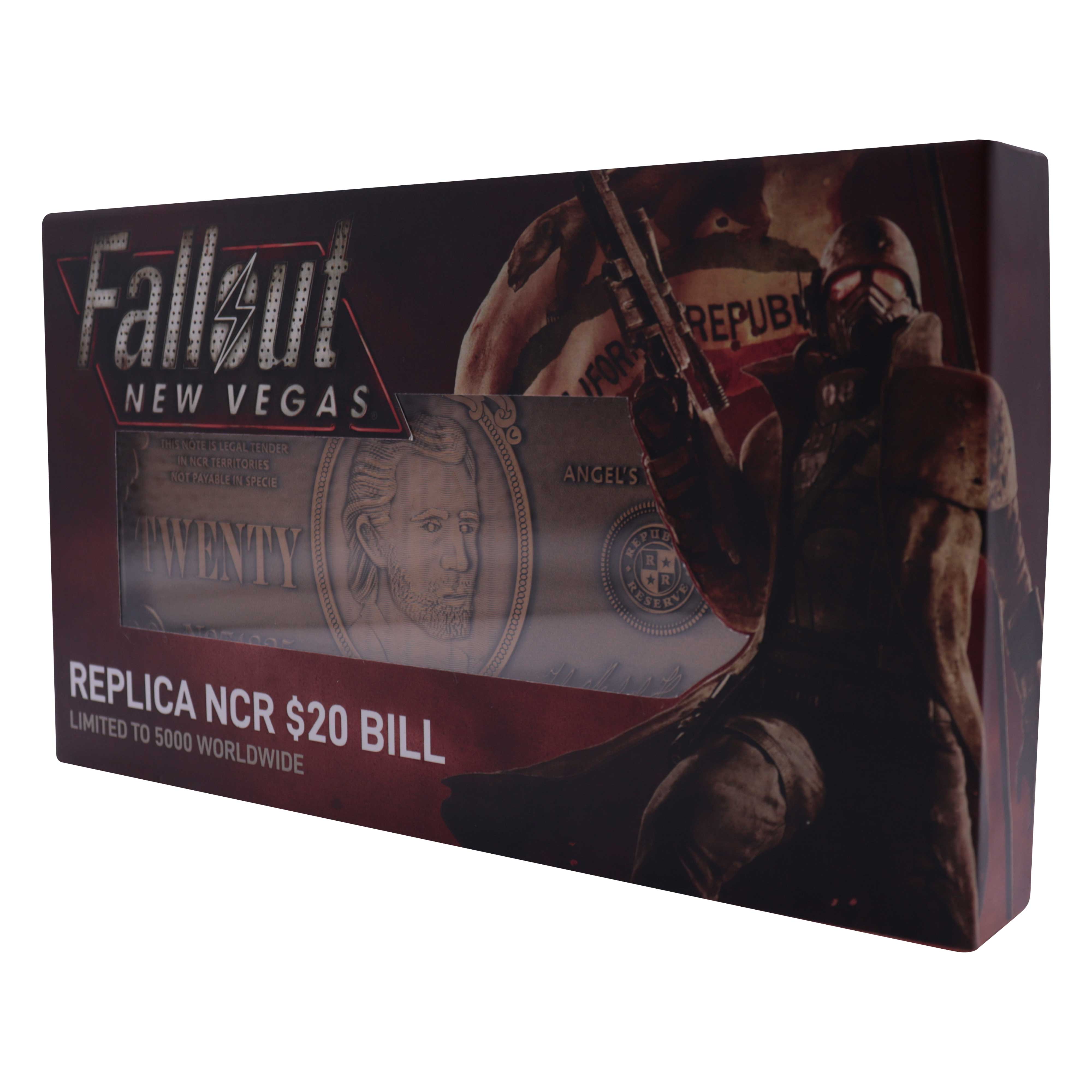Fallout New Vegas Replica NCR $20 Bill – Fanattik