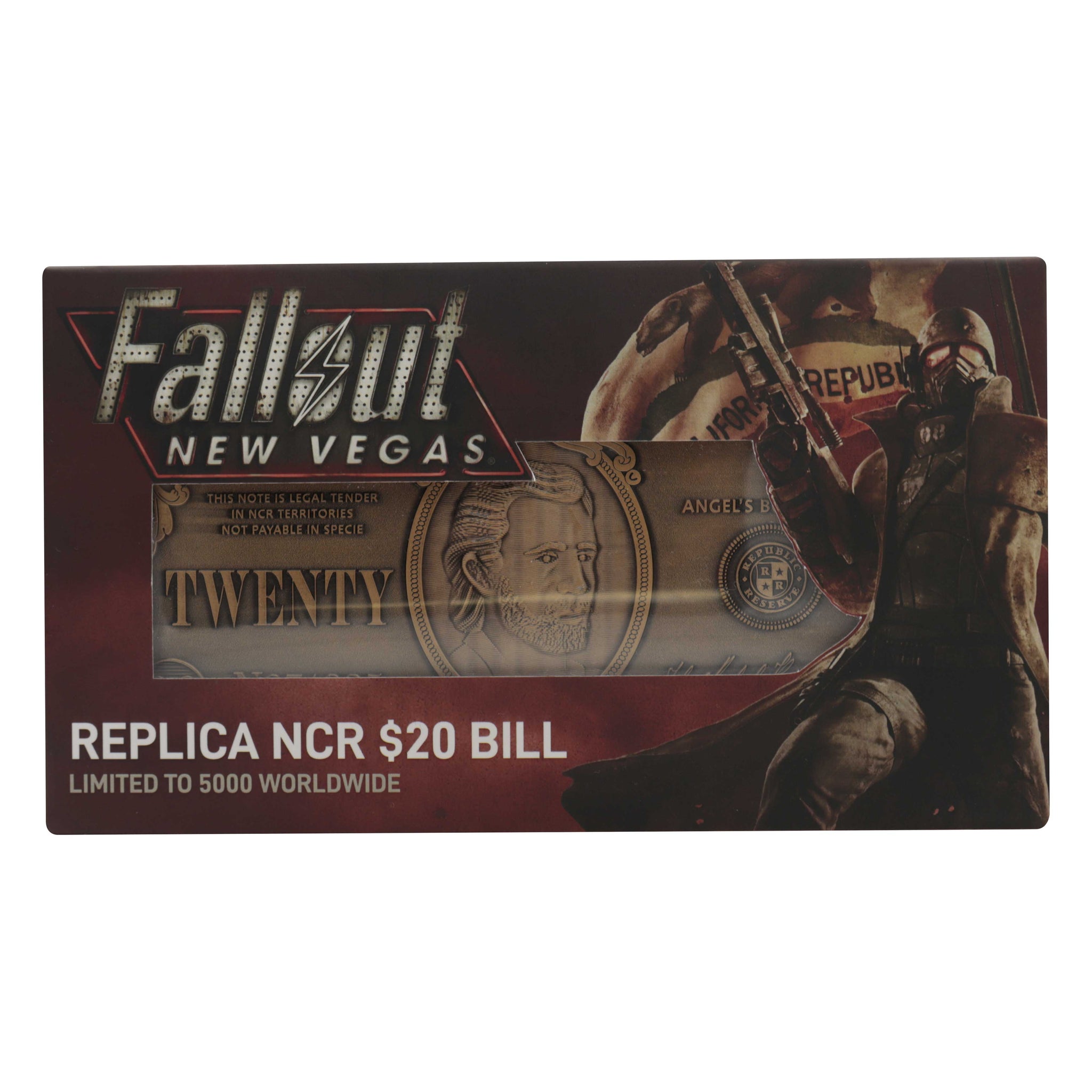 Fallout New Vegas Replica NCR $20 Bill – Fanattik