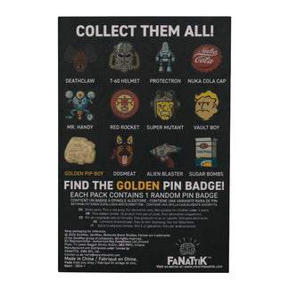 Fallout Mystery Pin Badge CDU Containing 12 Blind Boxes – Fanattik