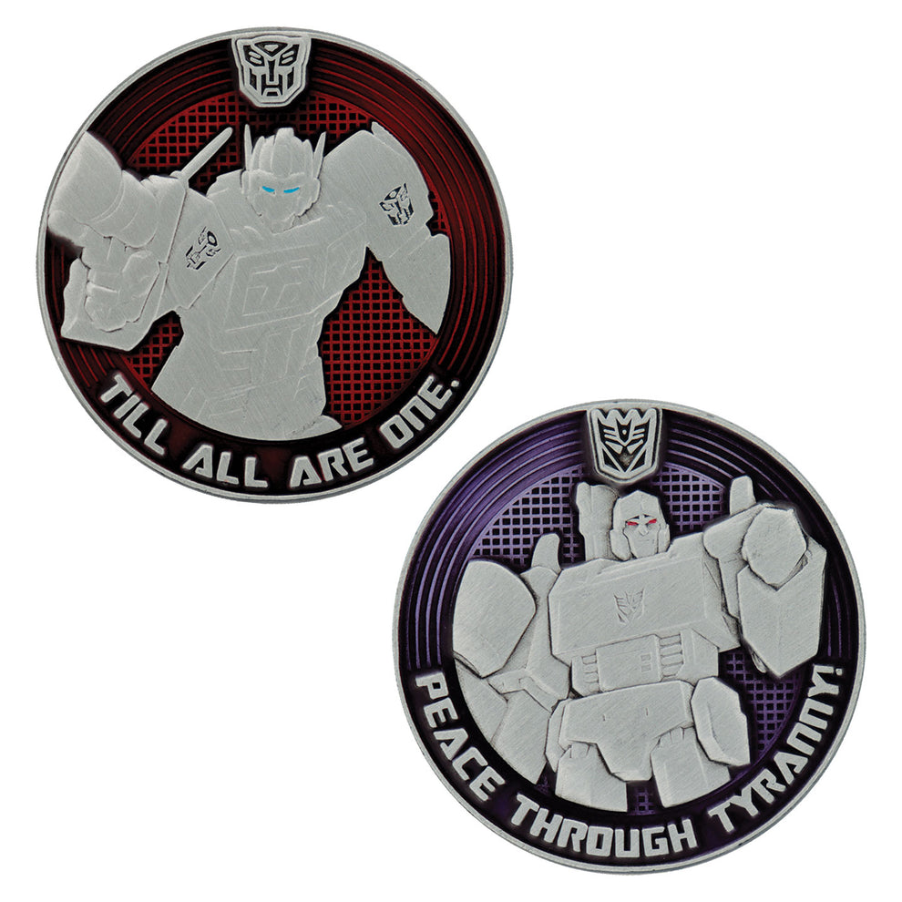 Transformers G1 Autobots vs Decepticons Limited Edition Coin – Fanattik