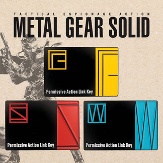 Metal Gear Solid Limited Edition Set of 3 Key Cards – Fanattik