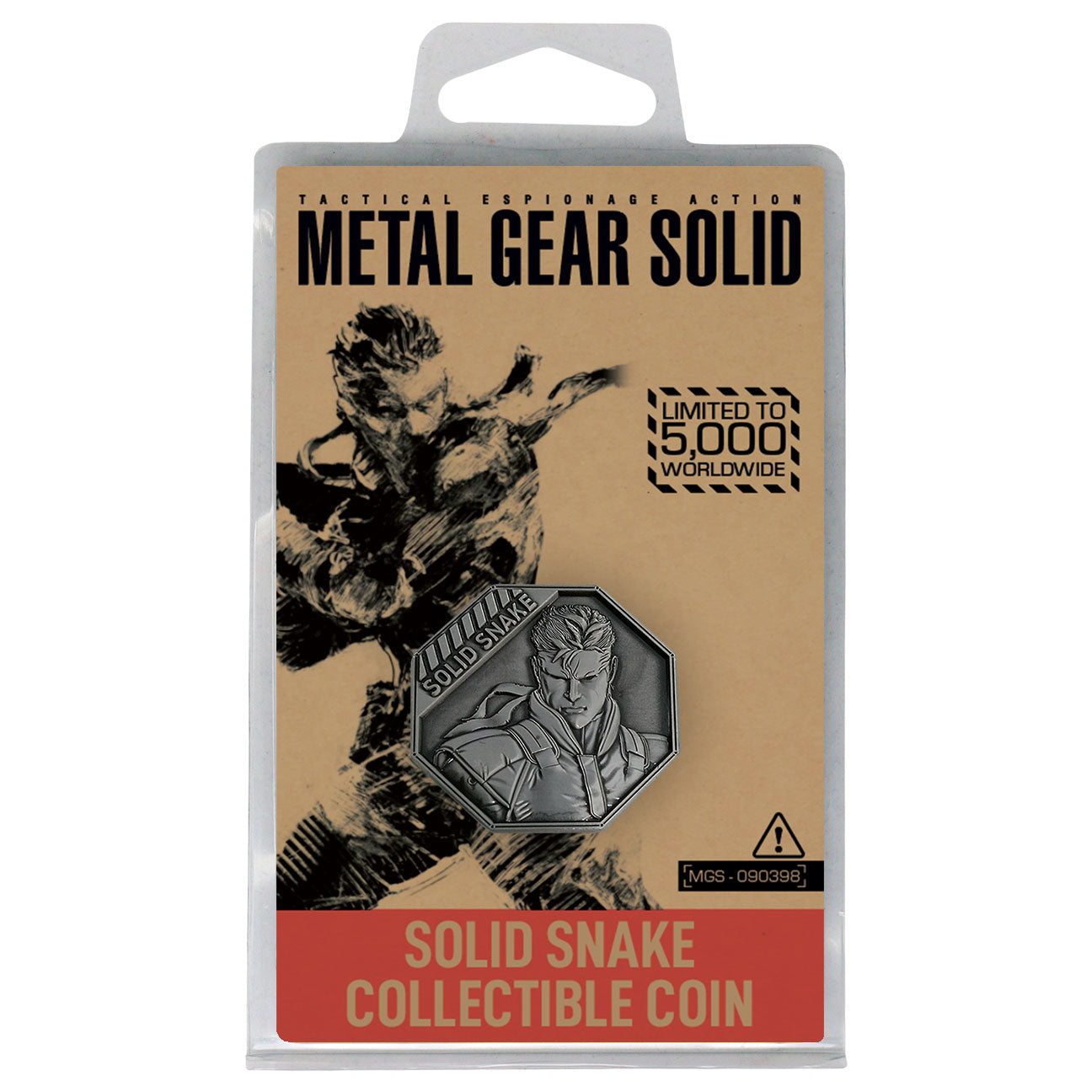 Metal Gear Solid Limited Edition 'Solid Snake' Collectible Coin – Fanattik