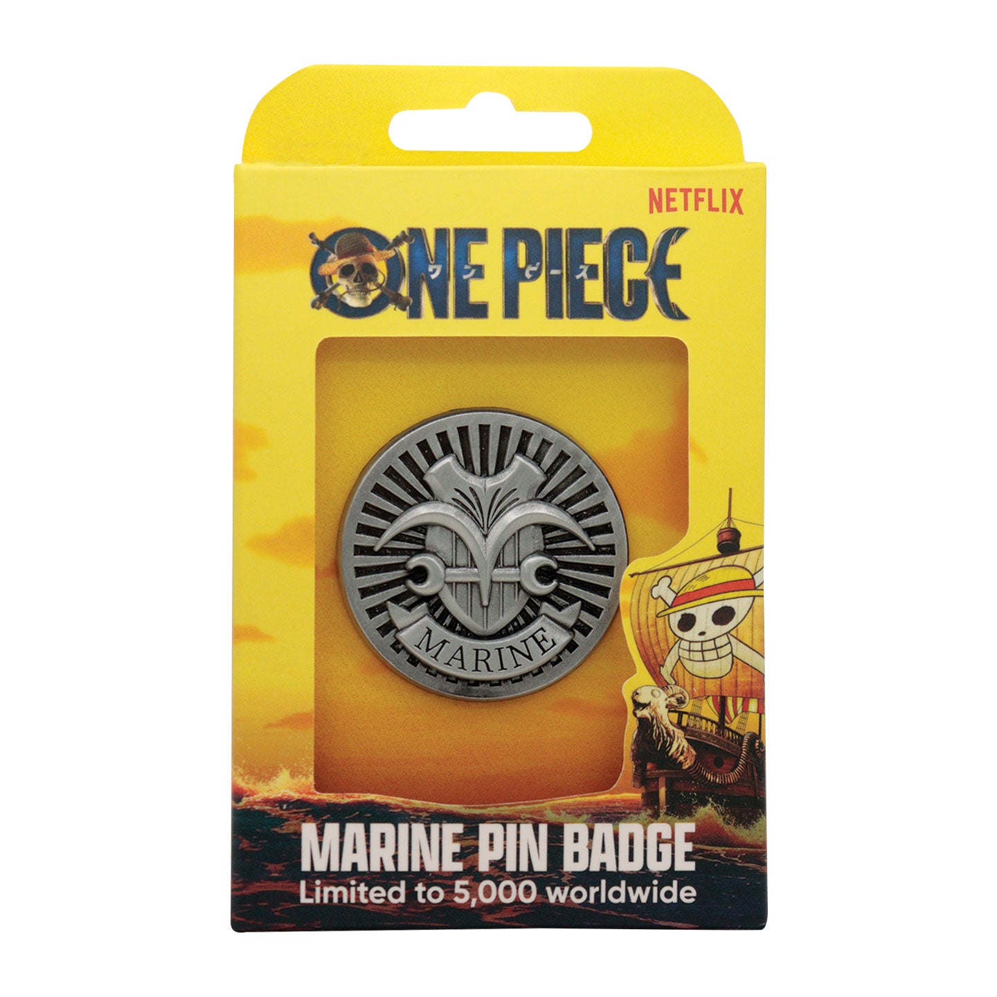 One Piece Limited Edition Marine Pin Badge – Fanattik