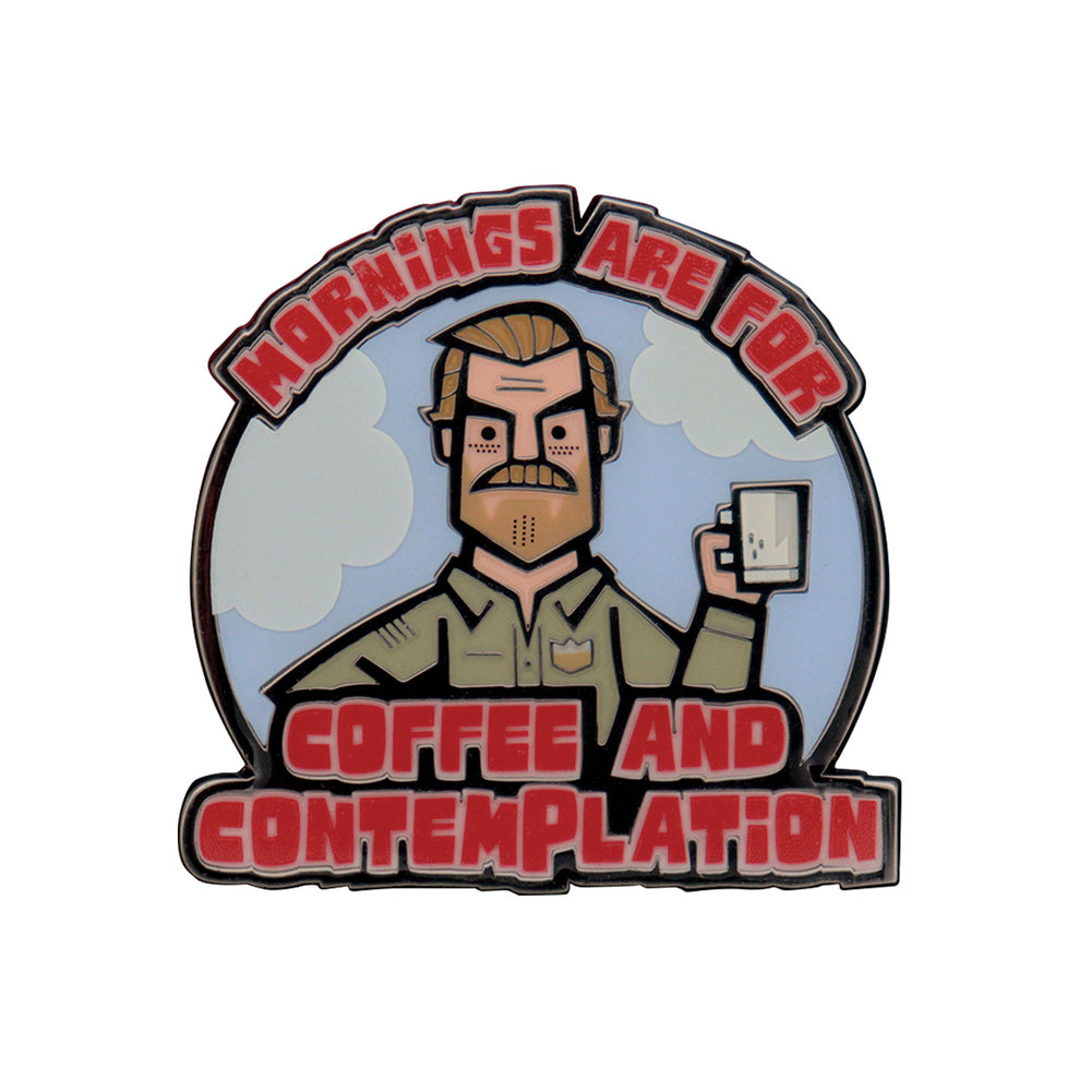 Stranger Things Hopper Pin Badge – Fanattik