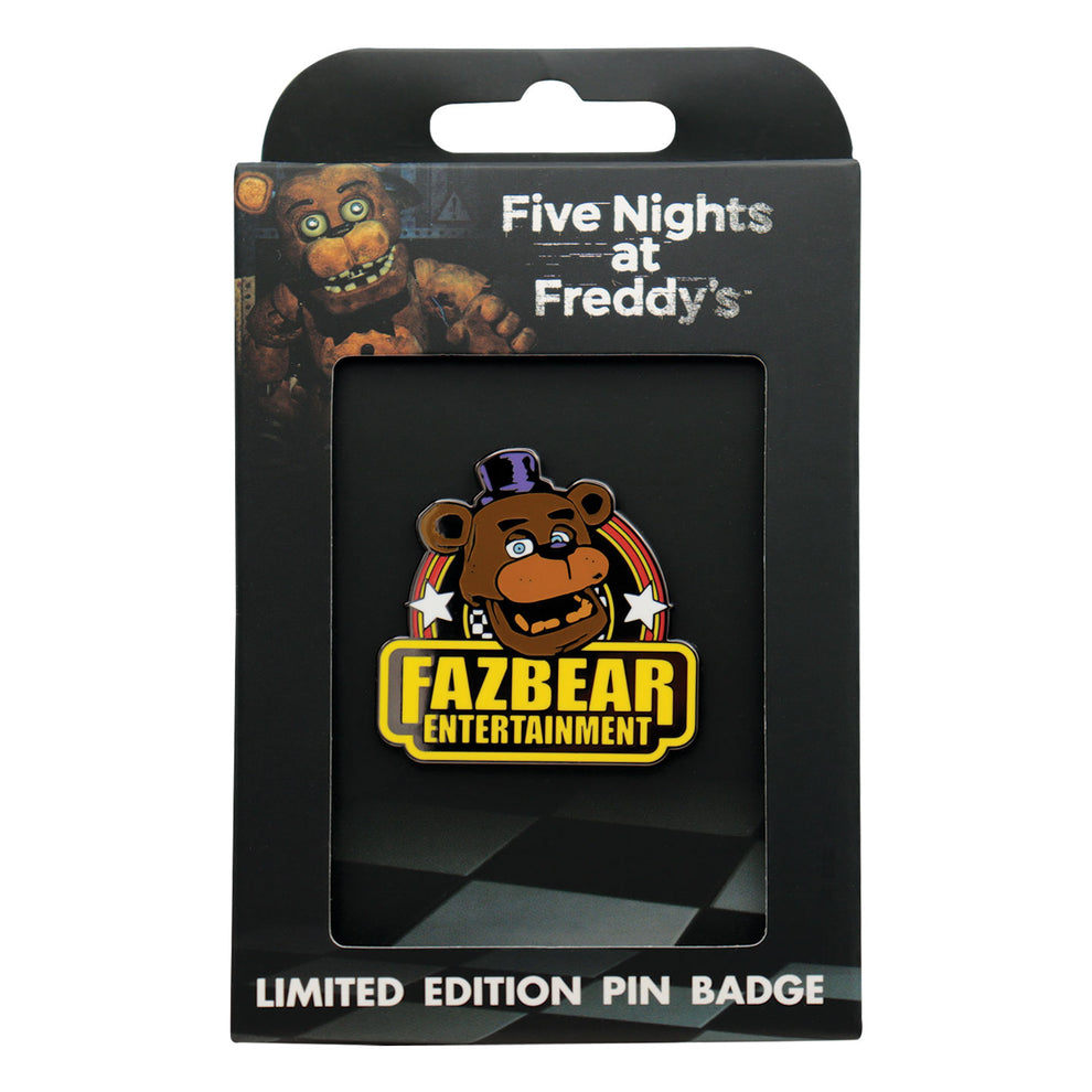 Five Nights at Freddy's Fazbear Entertainment Pin Badge – Fanattik