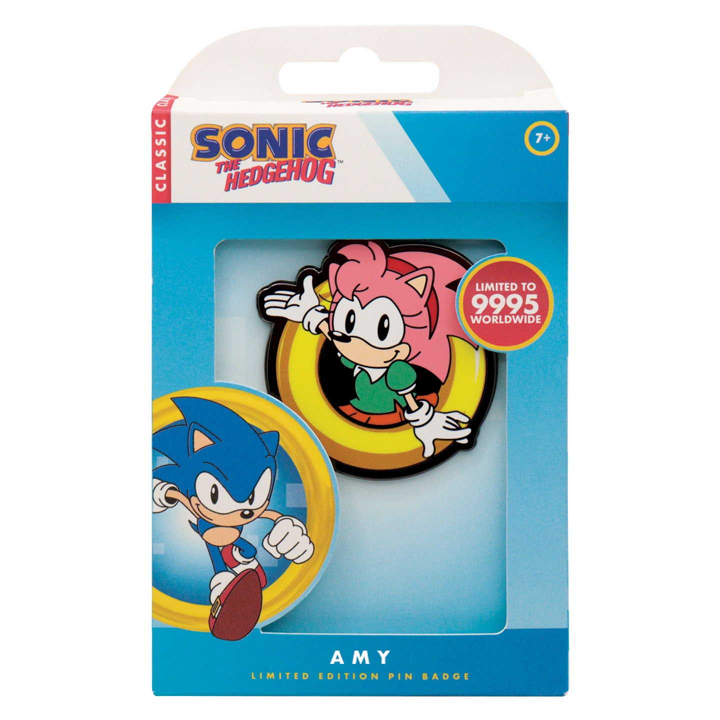 Sonic The Hedgehog – Amy Pin Badge – Fanattik