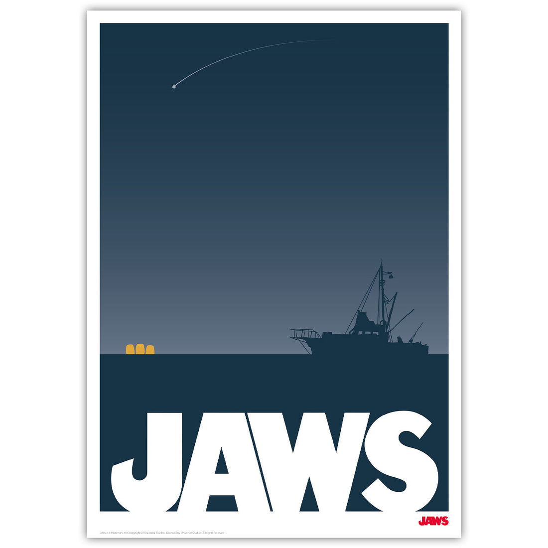 Jaws Limited Edition Art Print – Fanattik