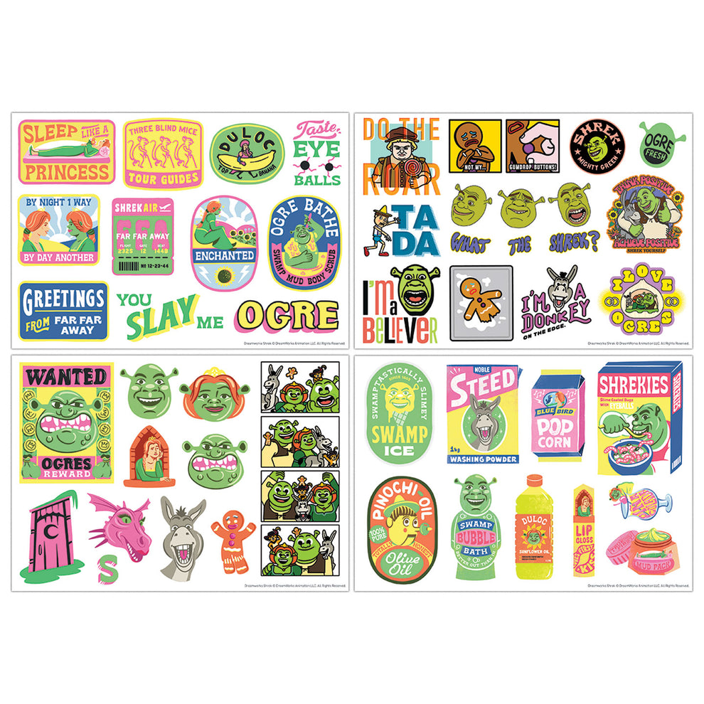 Shrek Tech Decal Stickers – Fanattik