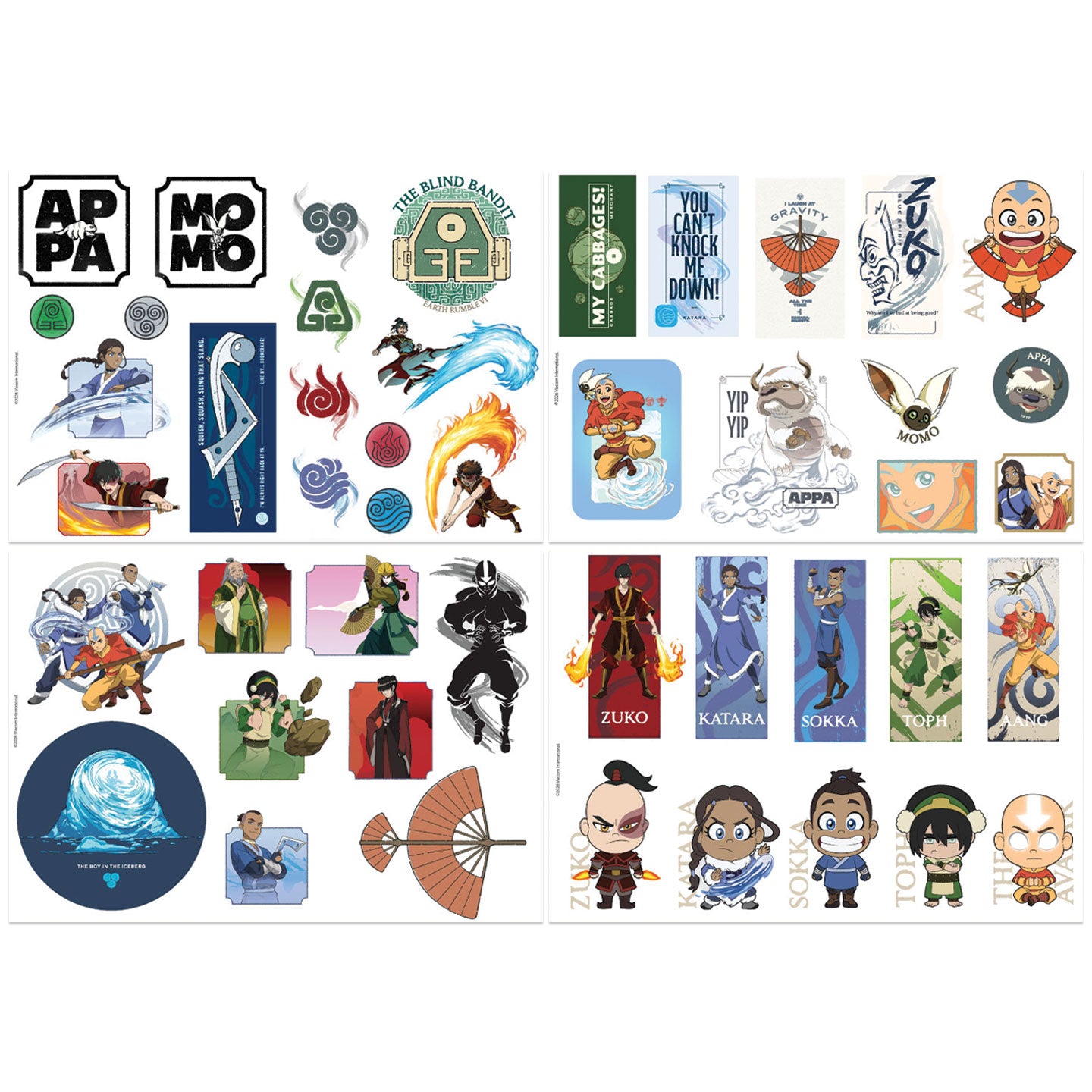 Avatar: The Last Airbender - Tech Decals – Fanattik