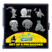 SpongeBob SquarePants Limited Edition Set of 6 Pin Badges – Fanattik