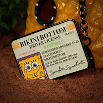 SpongeBob SquarePants Driver License Keyring – Fanattik
